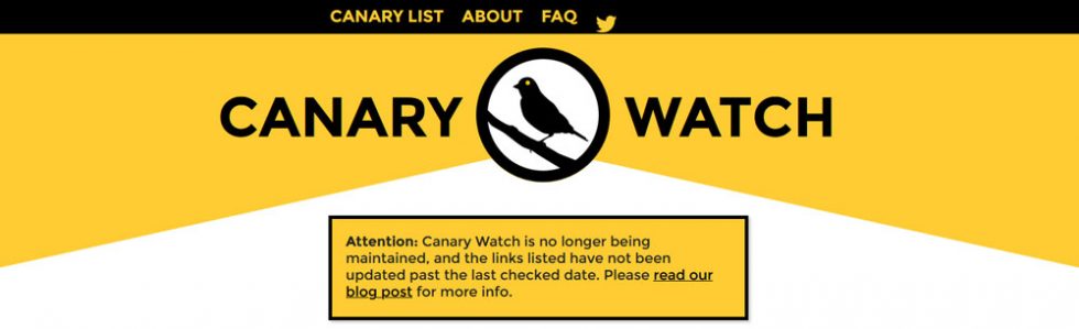 Qu'est-ce qu'un Warrant canary ? - VPN Mon Ami
